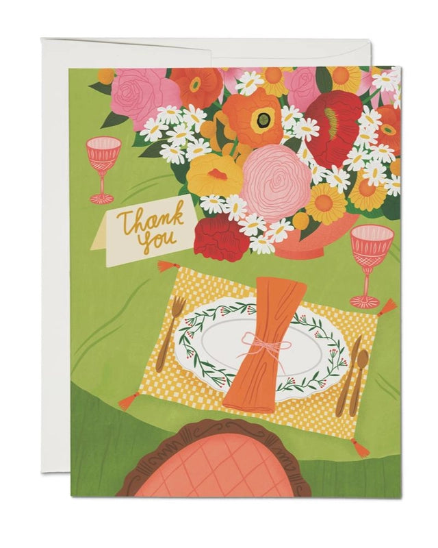 Red Cap Cards | Be Our Guest Thank You Card – Hawkins & Clover